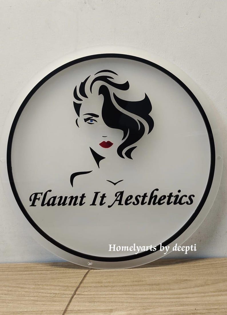 Custom Backlit Acrylic Sign | Acrylic Logo Sign | LED Business Sign ...