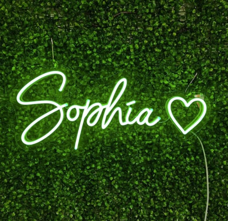 Custom Name Neon Sign for Kids Kid Room Decorations Home - Etsy