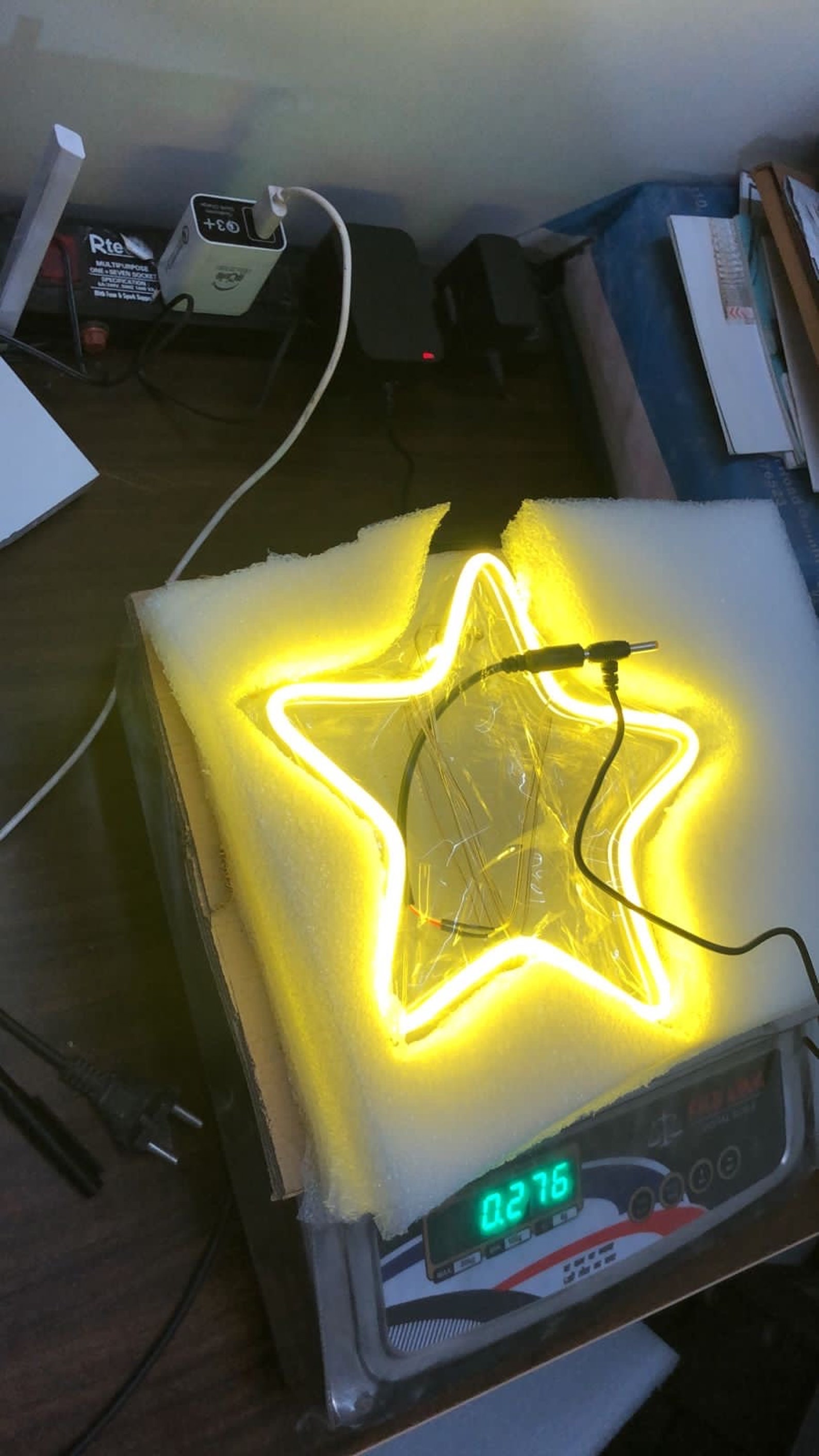 Christmas Star Led Neon, Christmas Star, Star Space Kid Room Flex ...