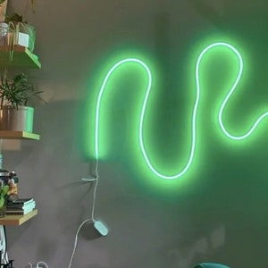NEON Rope Light for Wall Decor (bedroom,dorm, Game Room Etc) Bluetooth ...