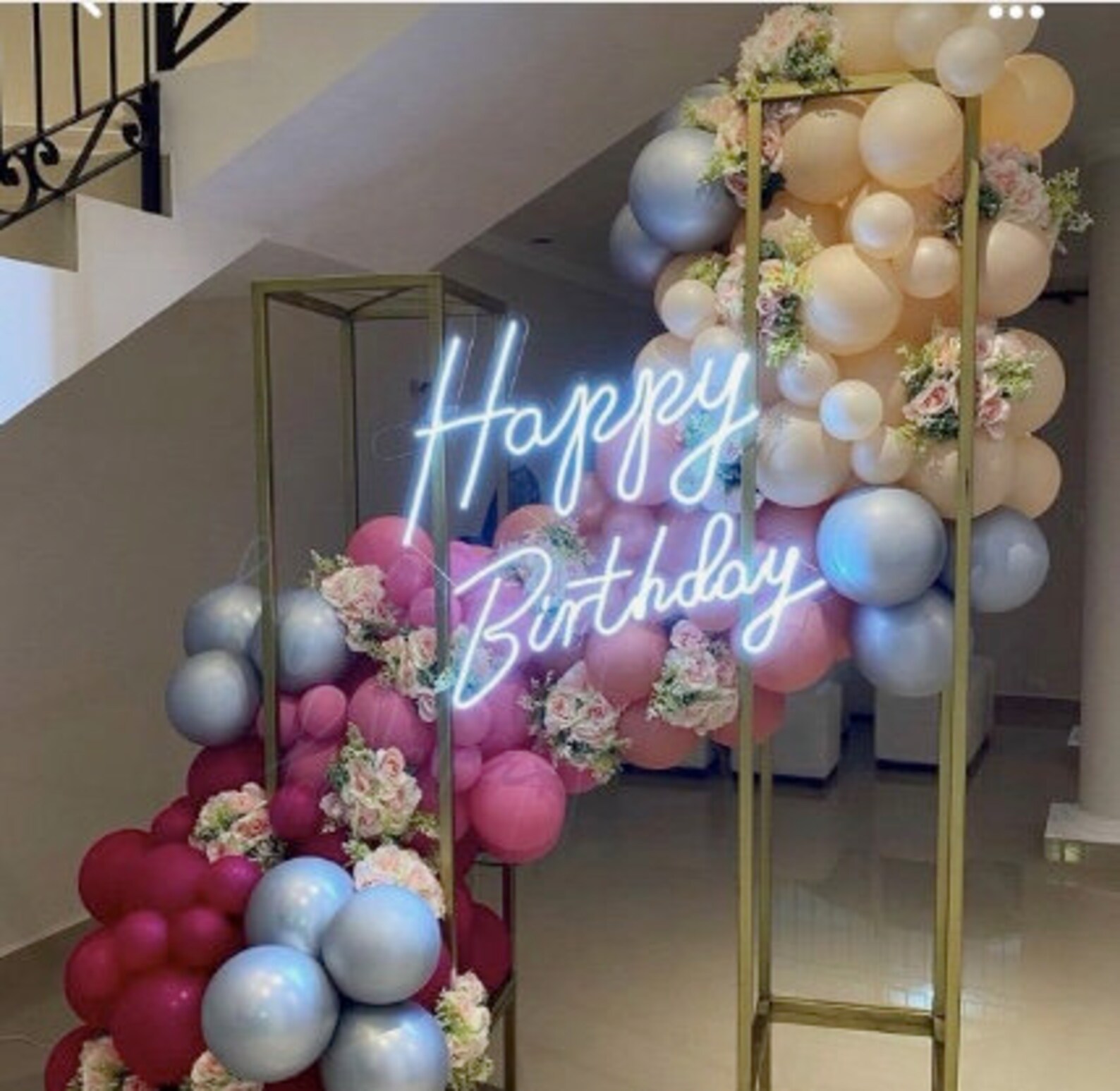 Happy Birthday Neon Sign Bar Sign Birthday Neon Led Neon Light LED ...