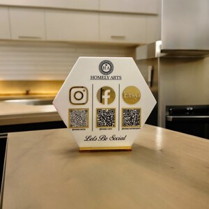 Custom QR Code Sign, Personalized QR Sign, Payment Method Sign, Shop ...