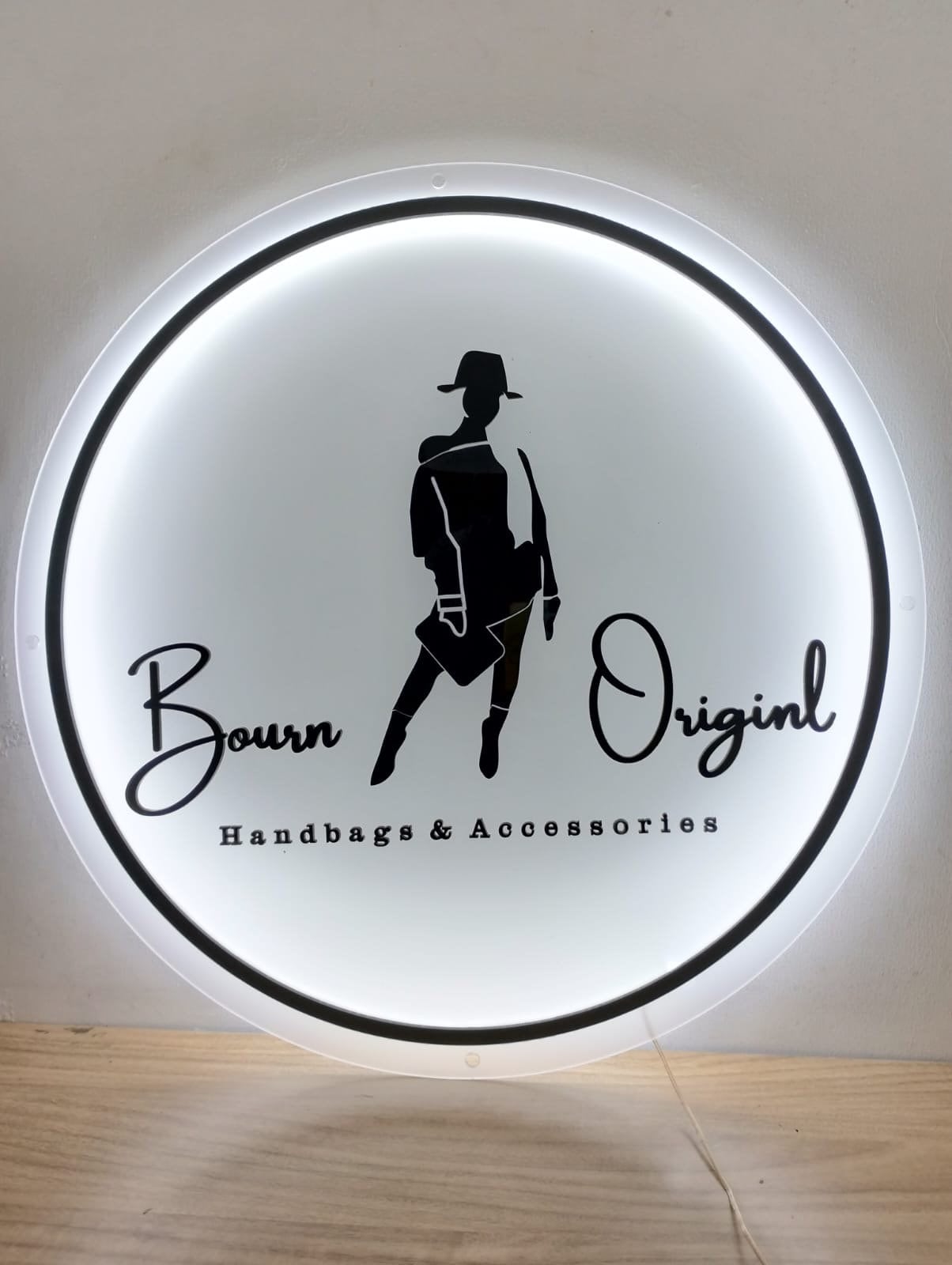 Custom Backlit Acrylic Sign | Acrylic Logo Sign | LED Business Sign ...