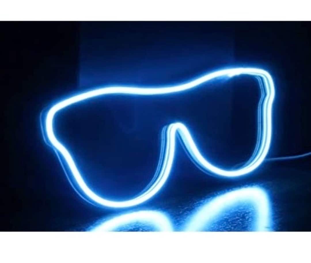 Glasses - LED NEON SIGN - Retail Sign | Optician Neon Sign | Custom ...