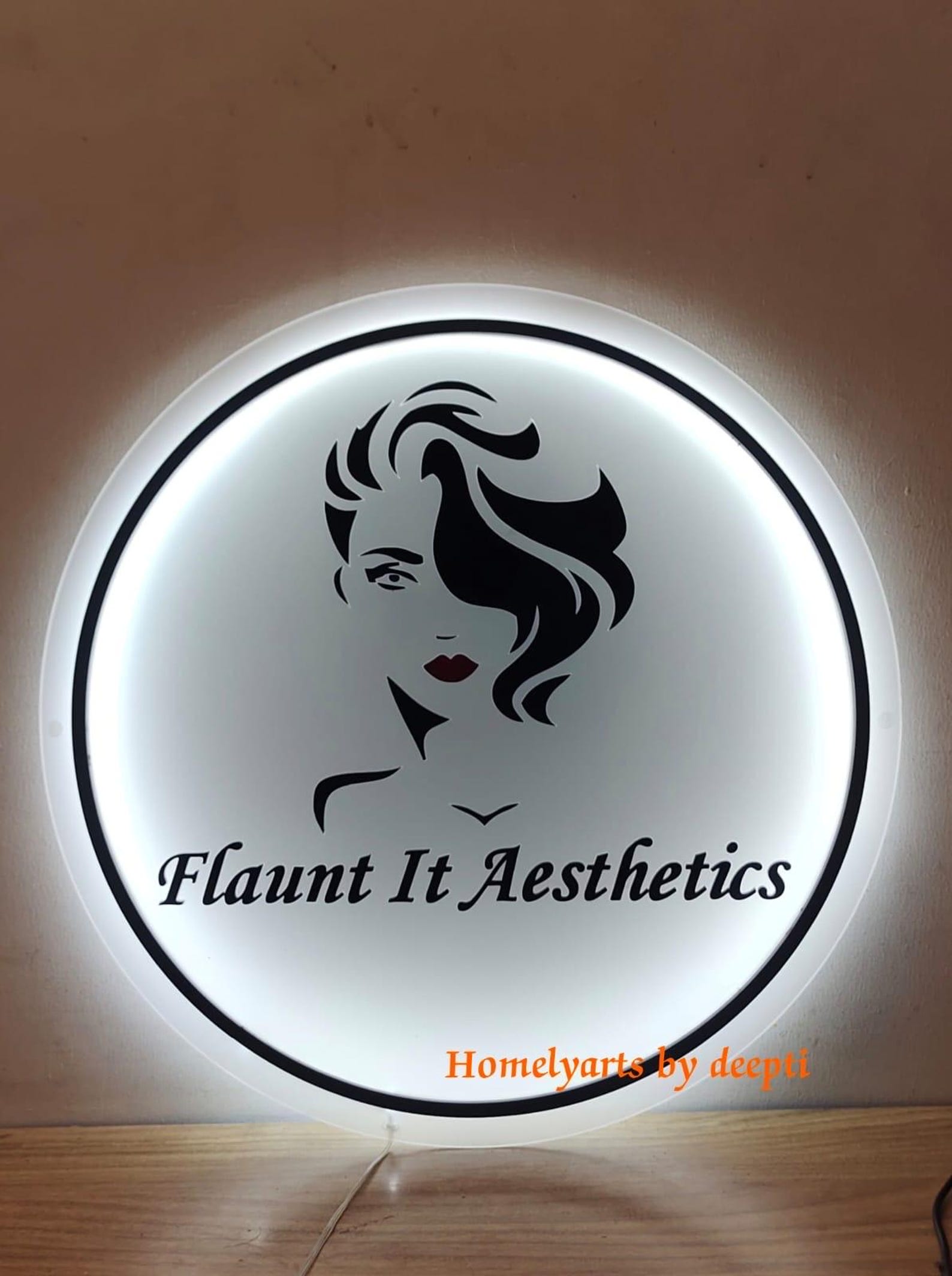Custom Backlit Acrylic Sign | Acrylic Logo Sign | LED Business Sign ...