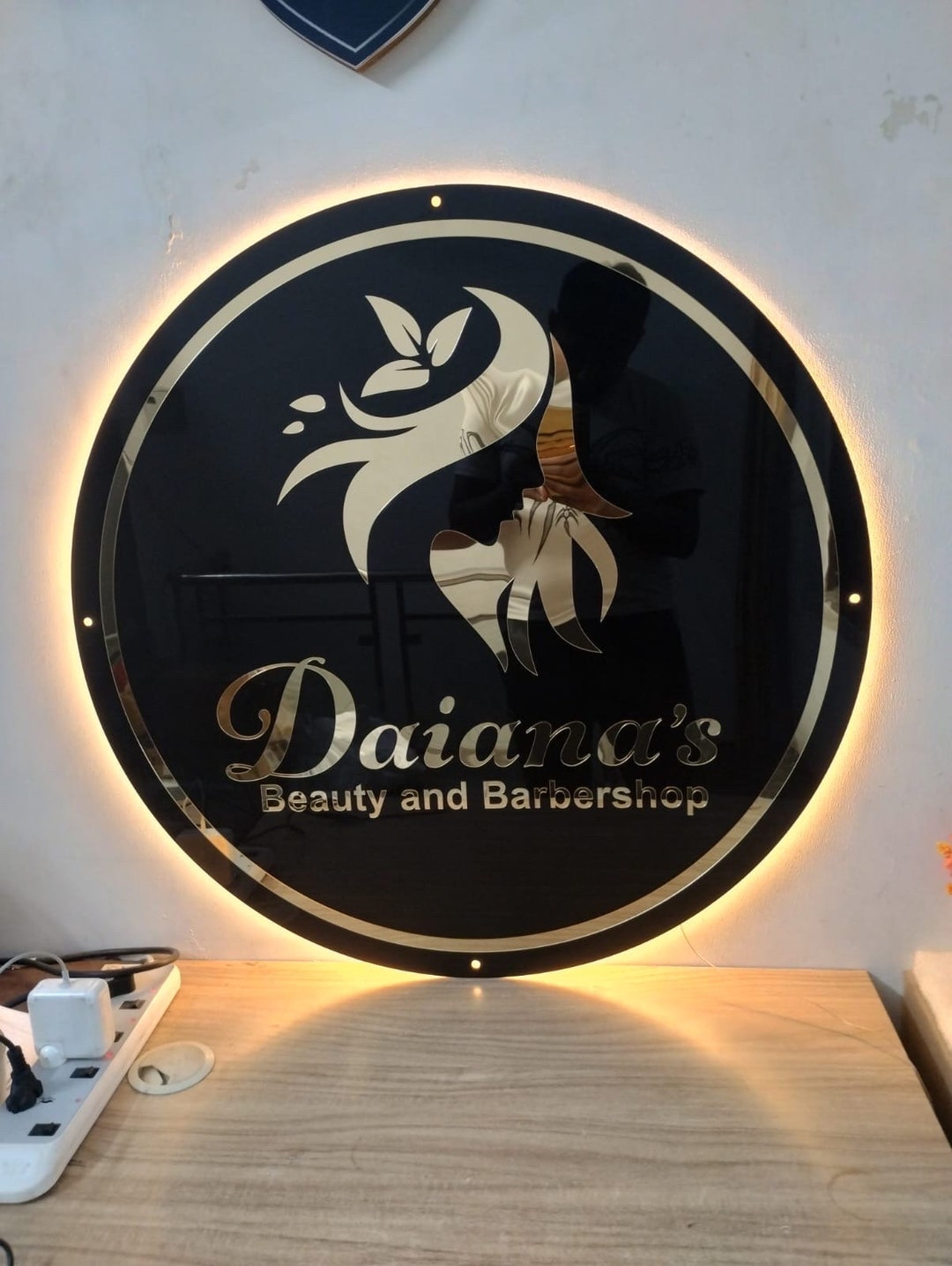 Custom Backlit Acrylic Sign | Acrylic Logo Light Sign | LED Business ...