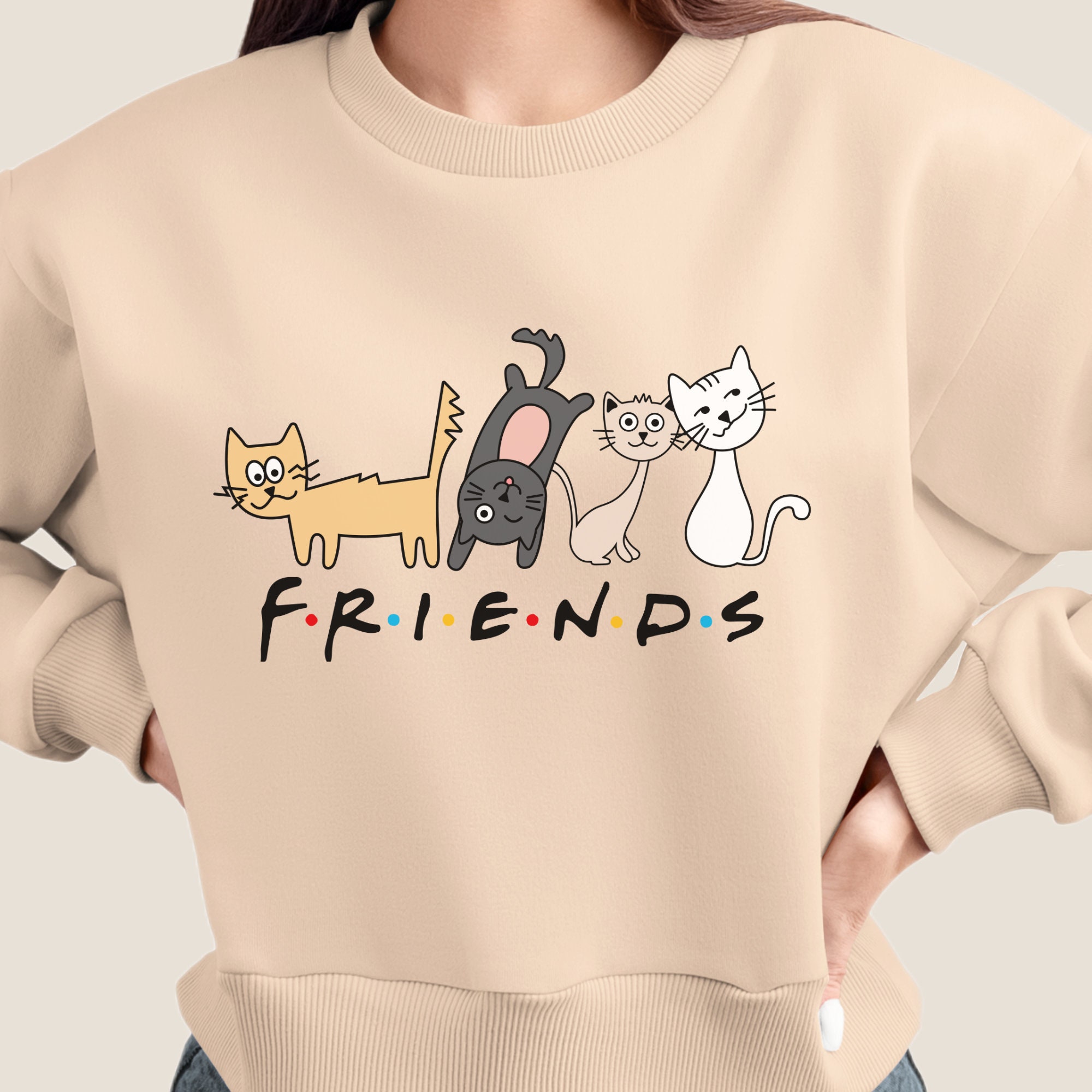 Cats Svg , Cats Friends Svg, Cats SVG for Cricut or Silhouette, High ...