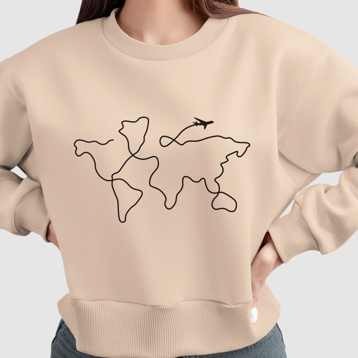 World Map Svg, World Map Line Art, Travel Map Svg, World Map for Cricut ...