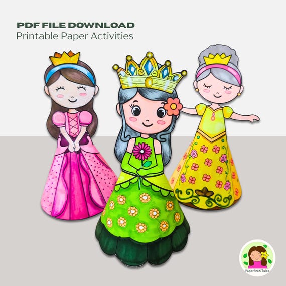 Paper Doll Craft Making