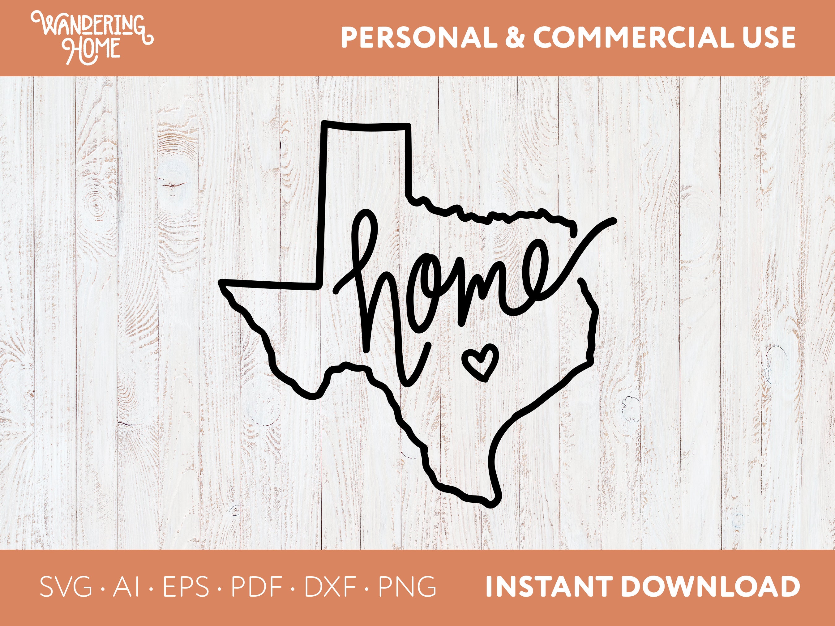Texas SVG Hand Lettered Minimalist | Texas State Outline Svg, Png, Eps ...