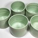 Large Mint Green Handmade Ceramic Plant Pot | 12cm Diameter - Etsy