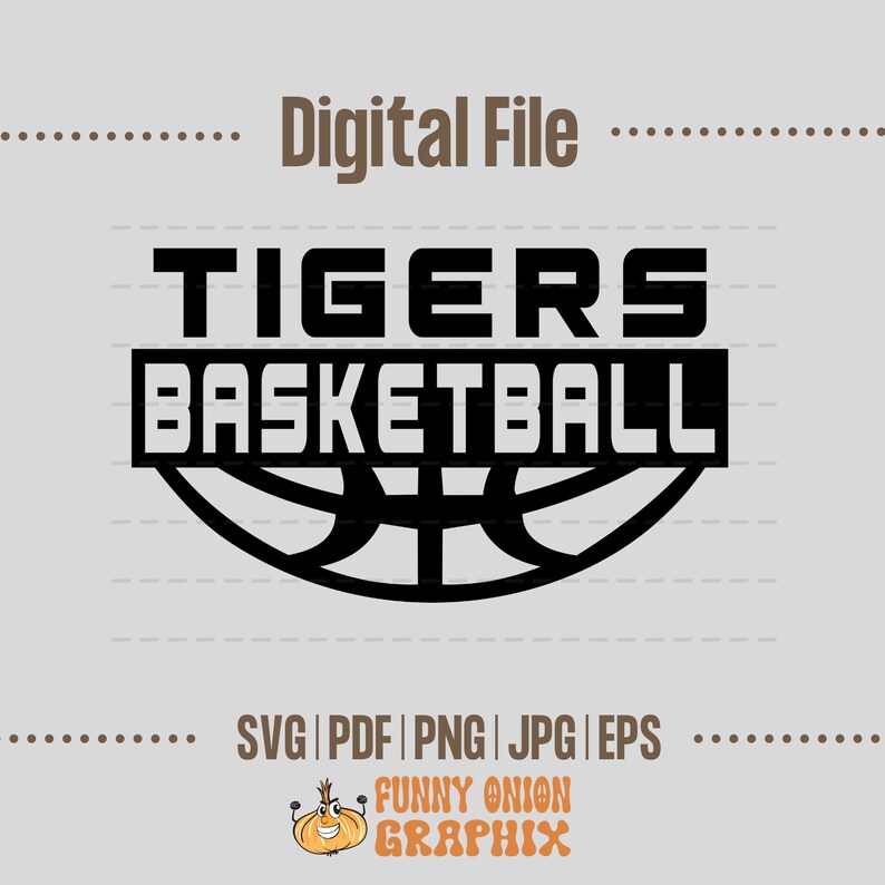 Tigers Basketball Tiger Basketball Mascot Logo Sublimation Shirt Design ...