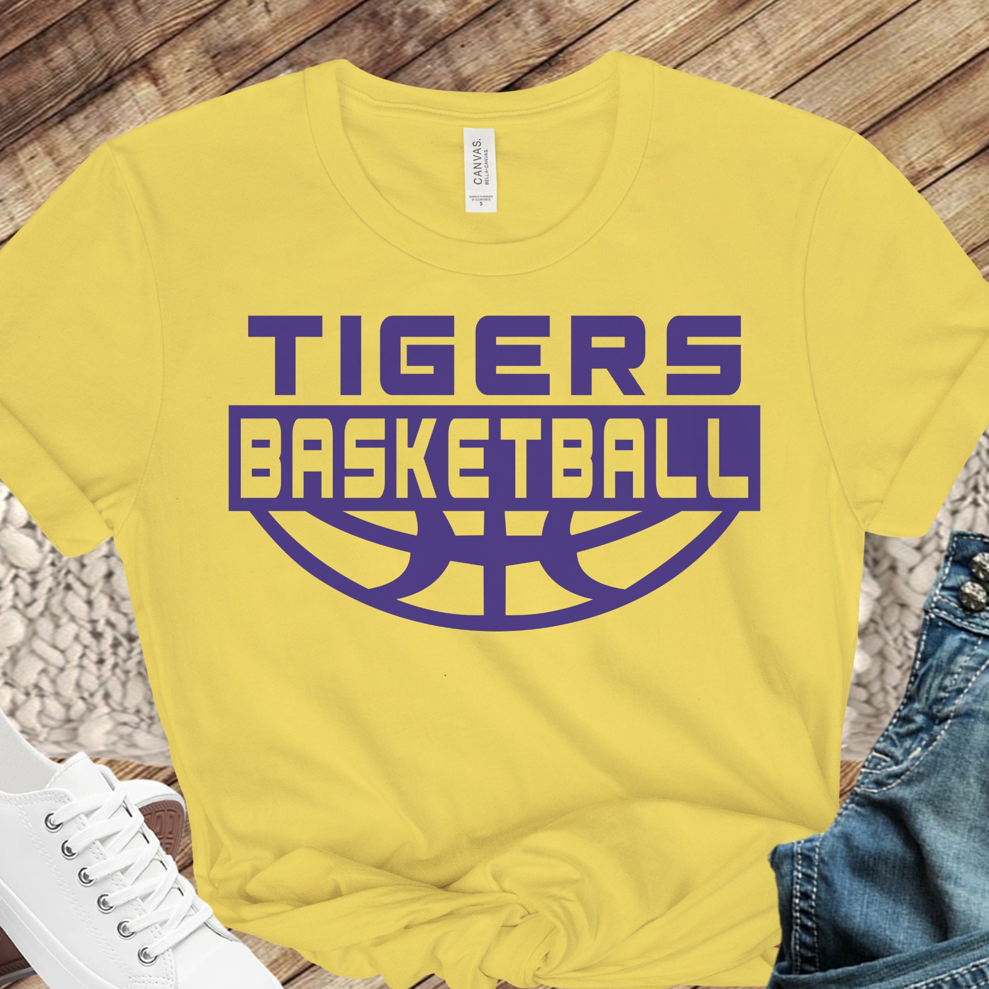 Tigers Basketball Tiger Basketball Mascot Logo Sublimation Shirt Design ...