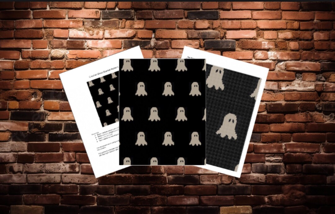 Ghost Blanket Crochet Alpha Pattern - Etsy