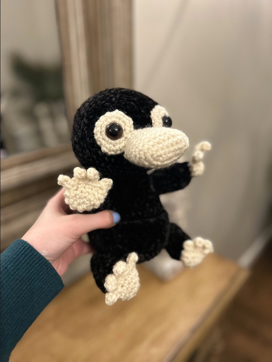 Niffler Plushie Crochet Pattern - Etsy