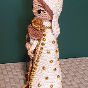 Our Lady of Mount Carmel Crochet Amigurumi Virgin Mary Home Ornament ...