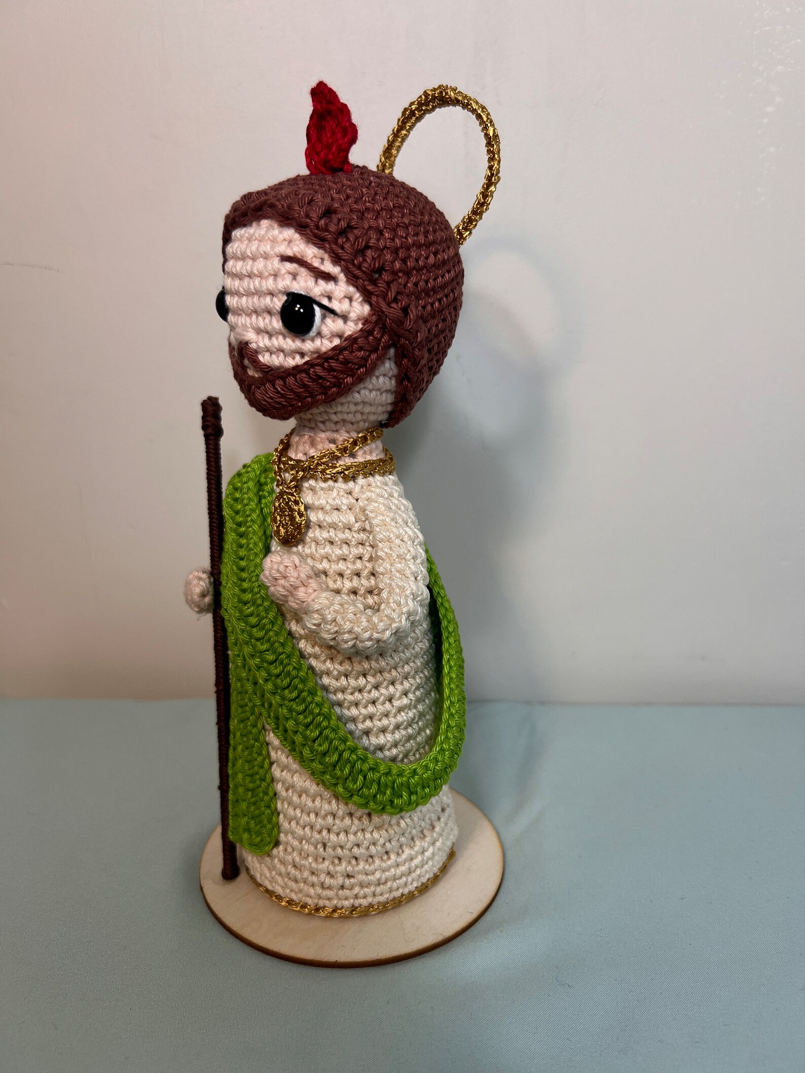 Saint Jude, Saint Crochet Amigurumi, Religious Decor, Religious Gift - Etsy