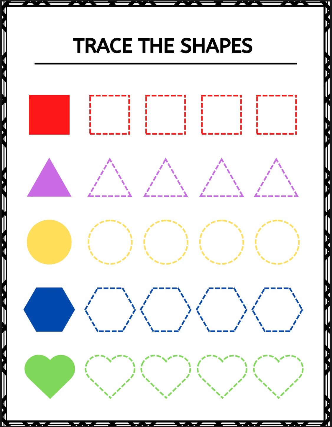 Early Learners Worksheet Pages - Etsy