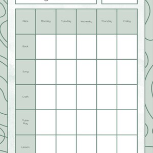 Teacher Planner - Minimalist Design - Etsy