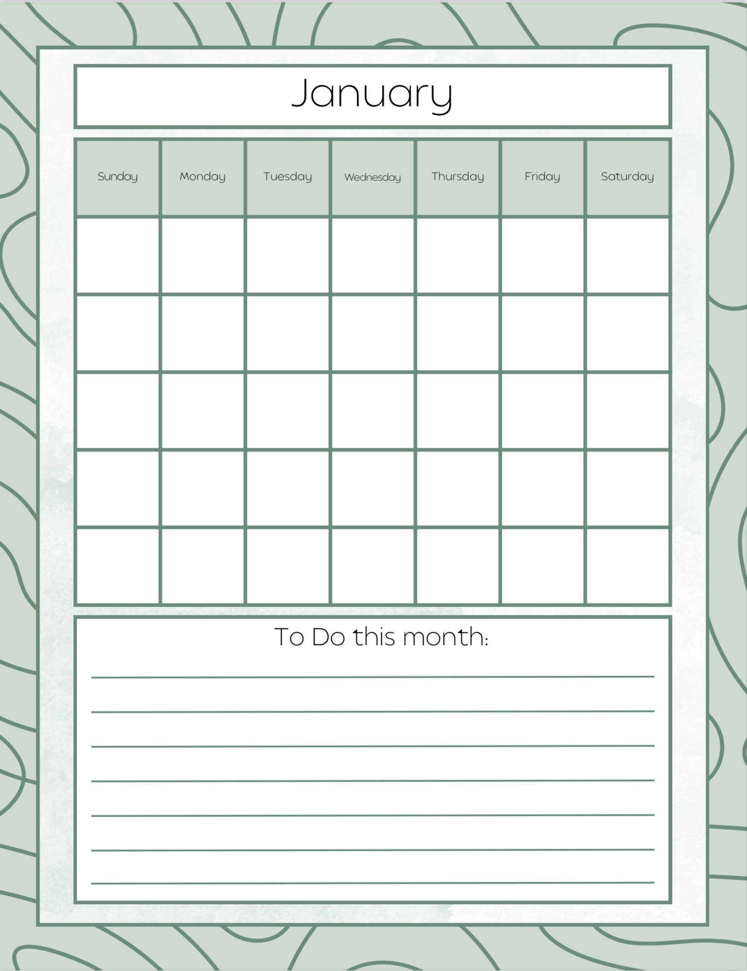 Teacher Planner - Minimalist Design - Etsy