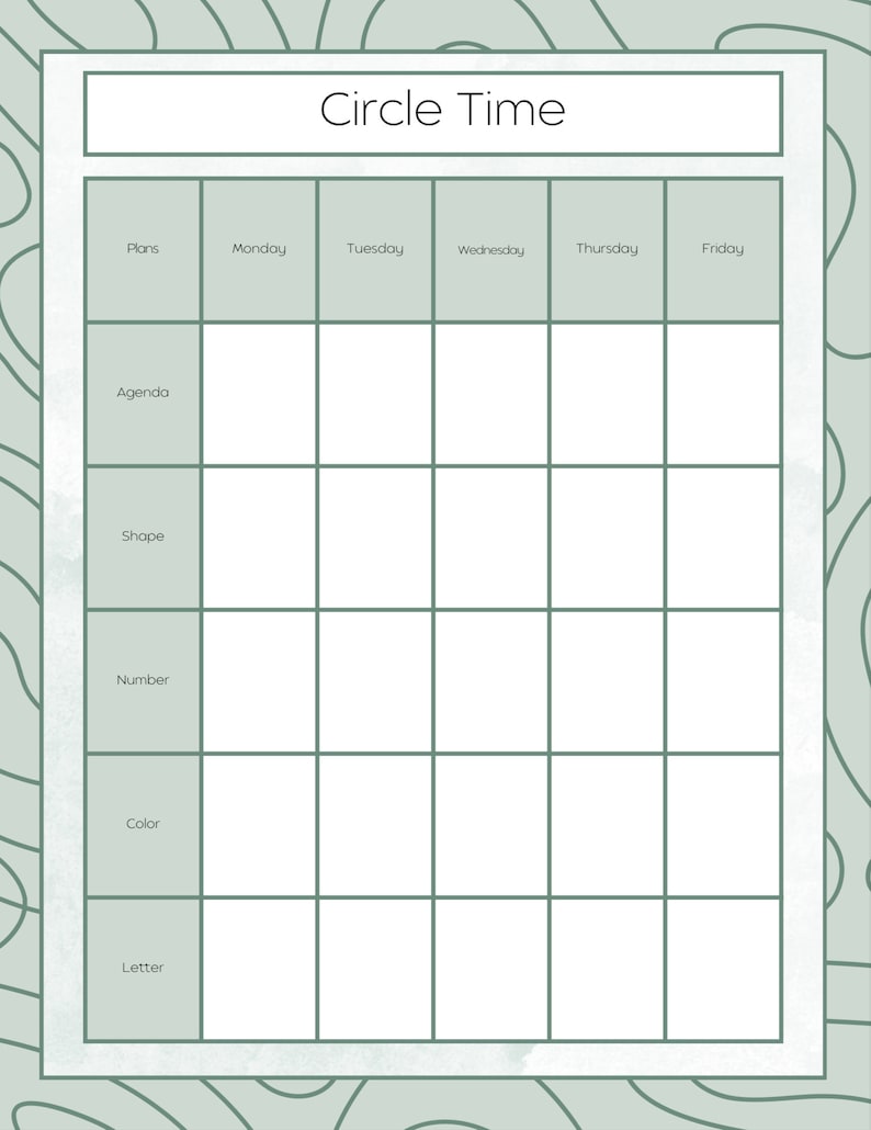 Teacher Planner - Minimalist Design - Etsy