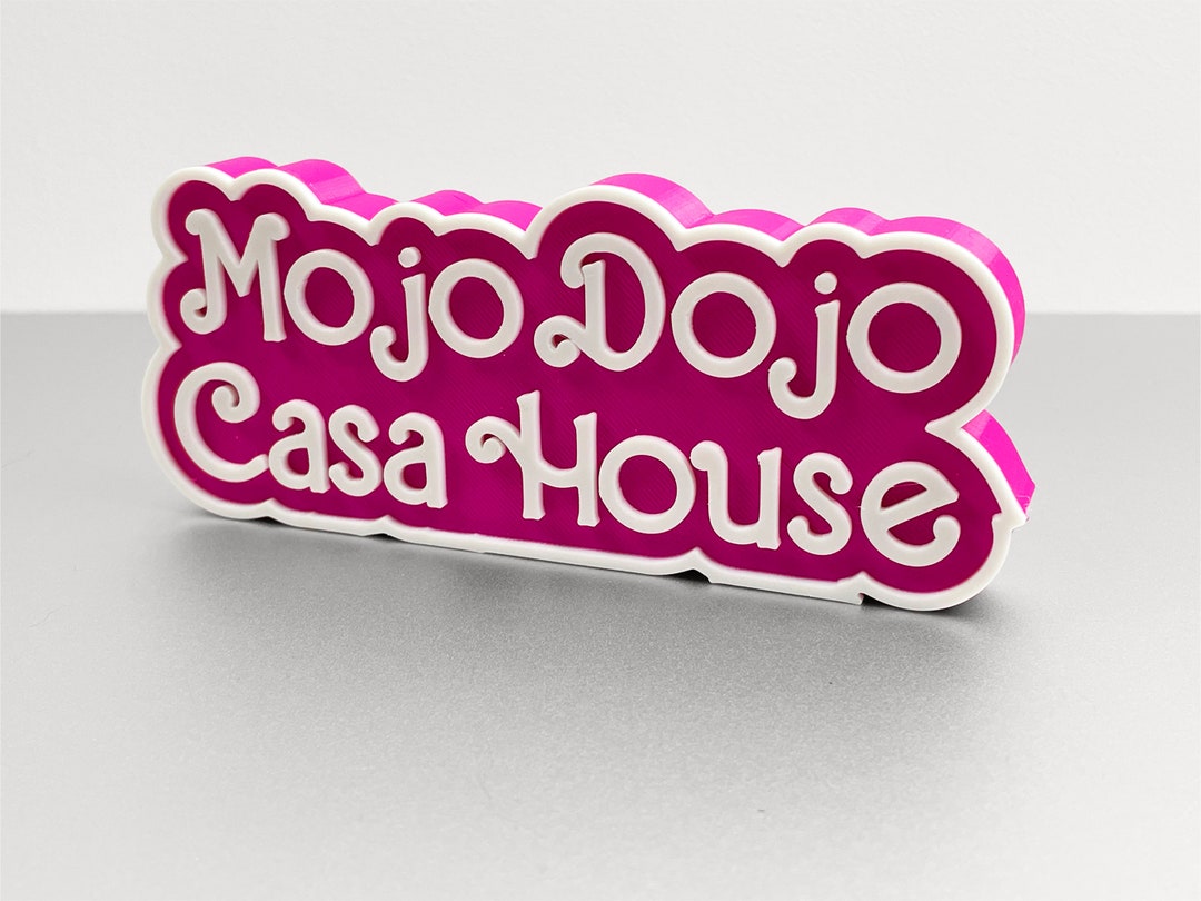 Mojo Dojo Casa House Desk or Wall Sign, Perfect Movie Fan Gift, Great ...