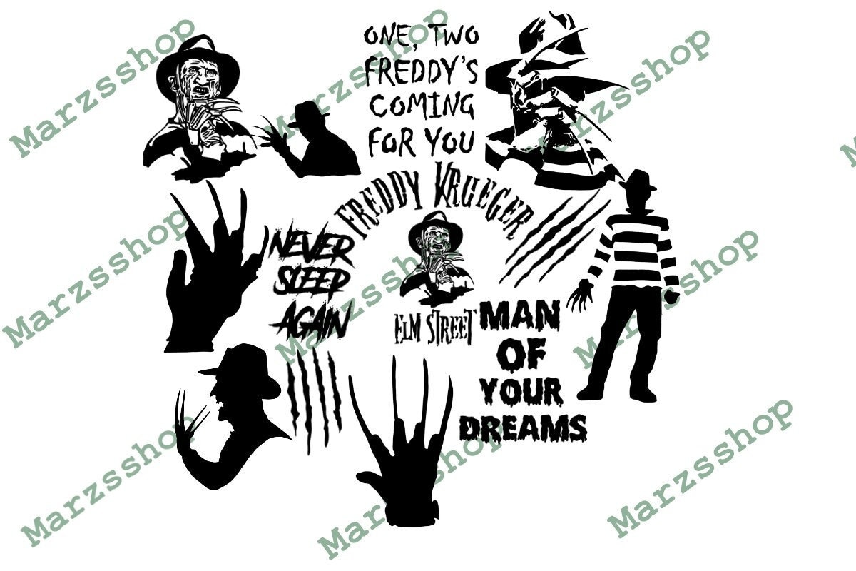 Freddy Krueger Claws Scratches