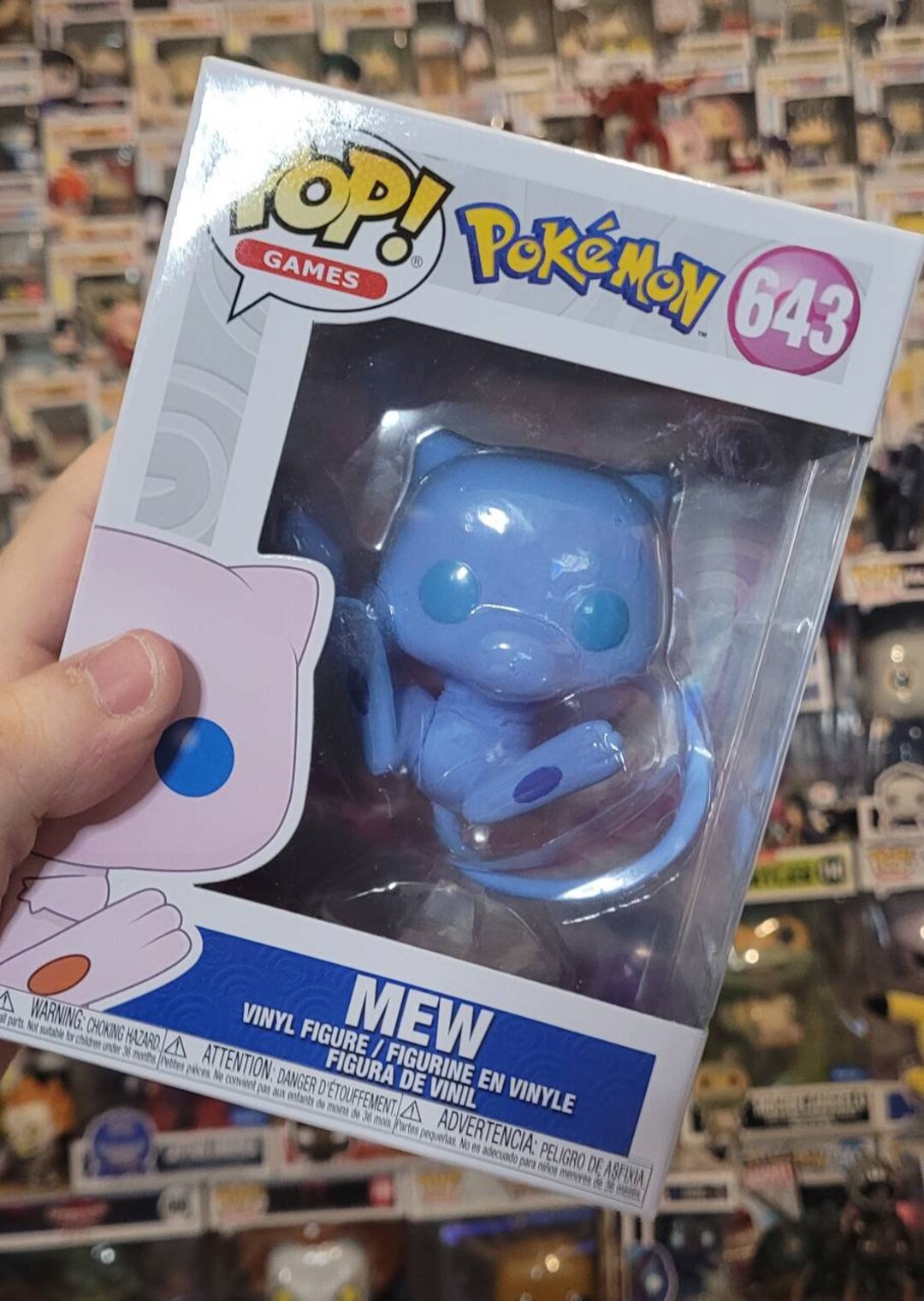 Custom Shiny Mew Funko POP - Etsy