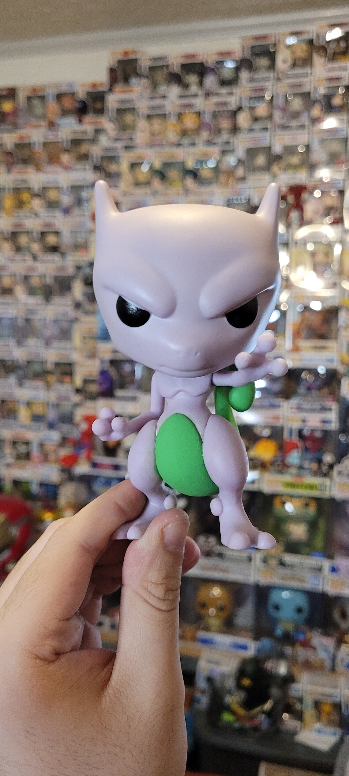 Custom Funko Pop Shiny Mewtwo Limited Time Sale 10 Off Etsy