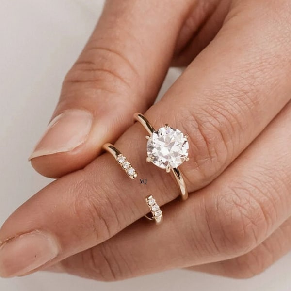 Open Gap Ring - Etsy