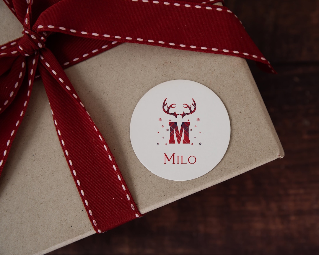 Personalised Christmas Stickers, Christmas Labels, Christmas Gift ...
