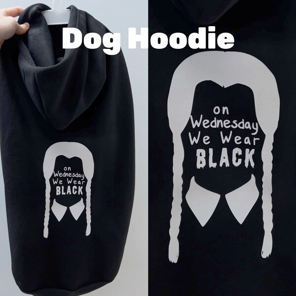 Wednesday Costume Dog - Etsy