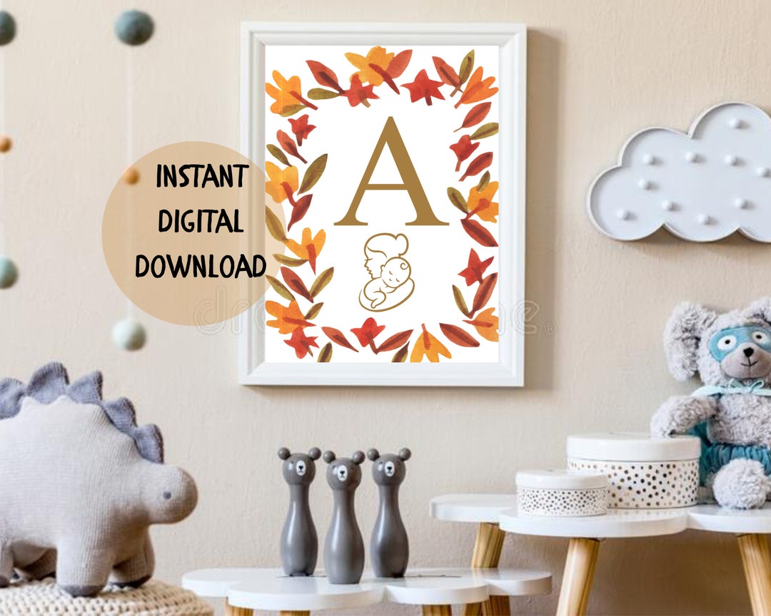 26 DIGITAL Alphabet Letters Letter Printable Letters for - Etsy