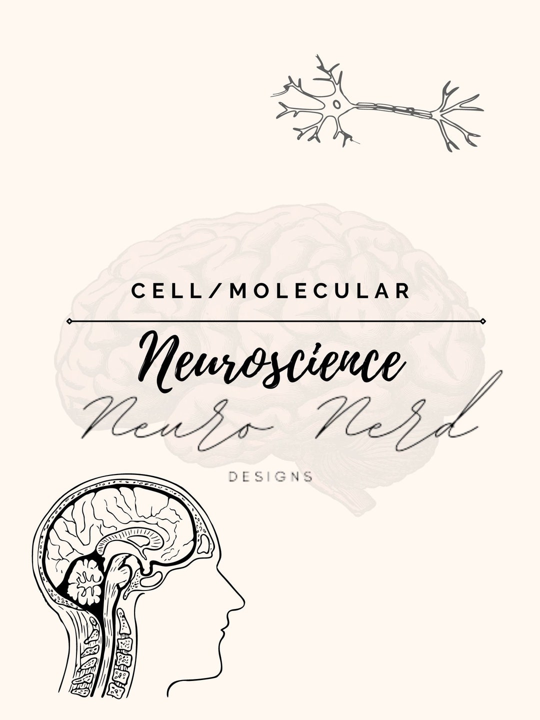 IPad Goodnotes Customized Notebook Cover: Cell / Molecular Neuroscience ...