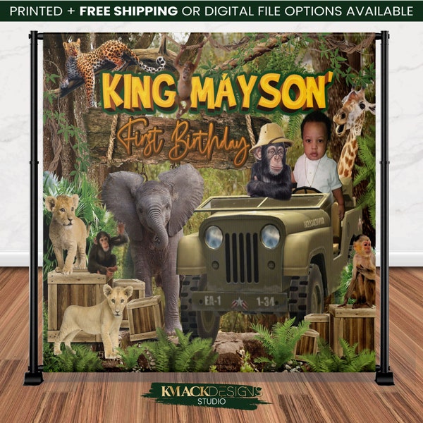 Wild One Backdrop - Etsy