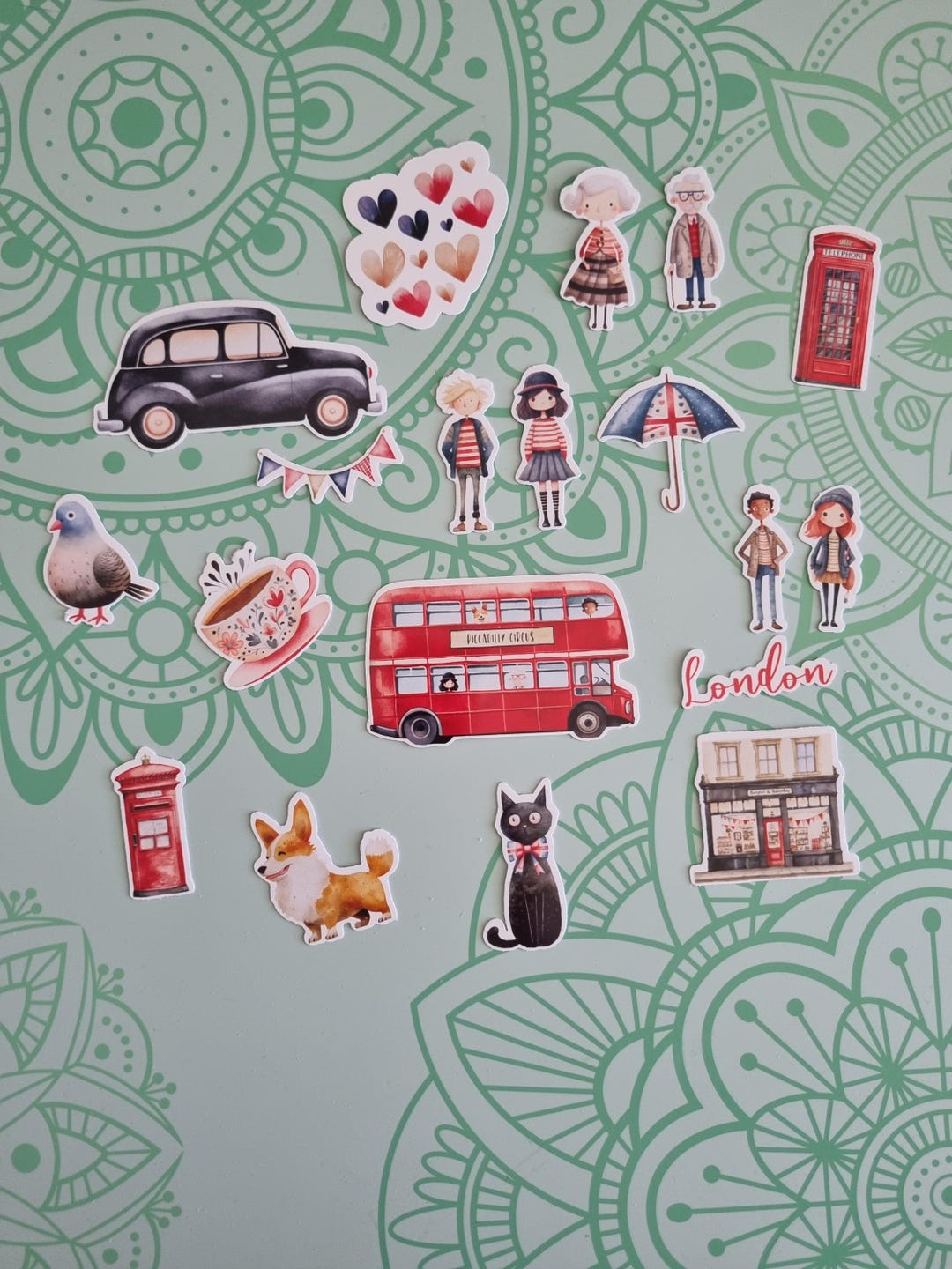 Stickers London British Lovers, UK United Kingdom, England - Etsy
