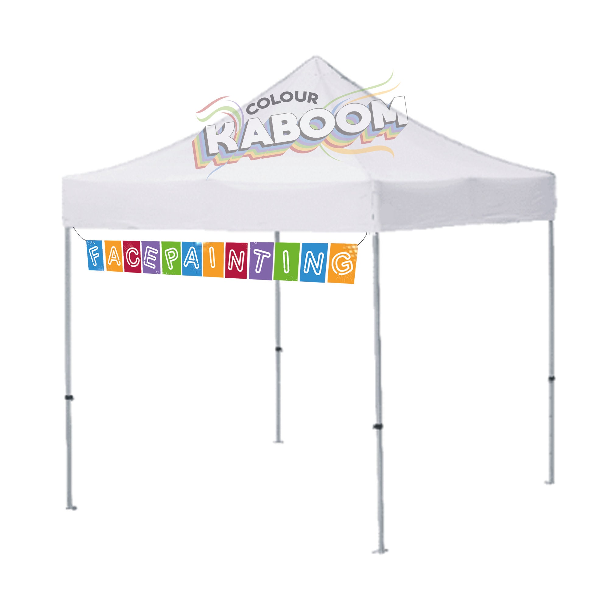 2 Colour Way Face Painting Sign | Face Painting Digital Download | Face ...