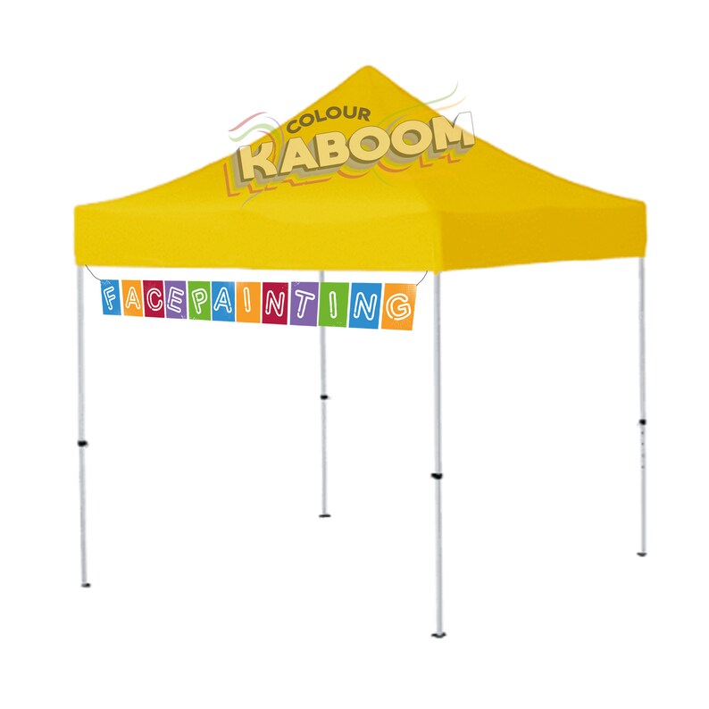 2 Colour Way Face Painting Sign | Face Painting Digital Download | Face ...