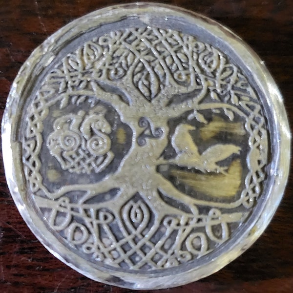 Tree of Life Coin - Etsy