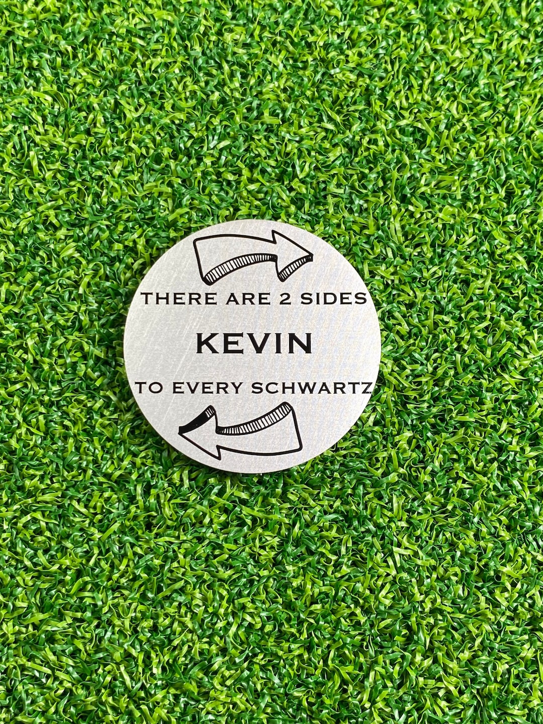 Spaceballs Decision Coin, Stainless Steel, Custom Laser Engraving, 40mm ...