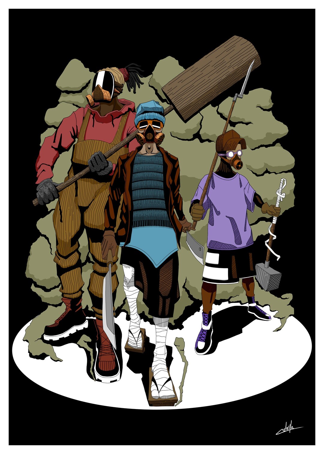 Riot Artwork Sci Fi Alternate Reality Warriors Freedom - Etsy