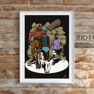 Riot Artwork Sci Fi Alternate Reality Warriors Freedom - Etsy
