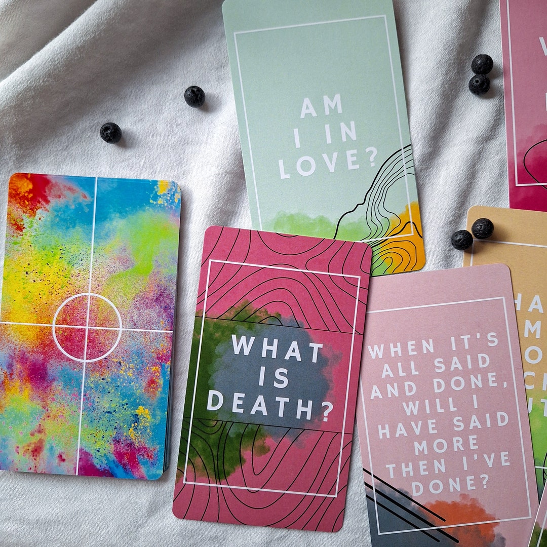 Your INNER QUESTION Card Deck 55 Cards Questions for Growth Everyday ...