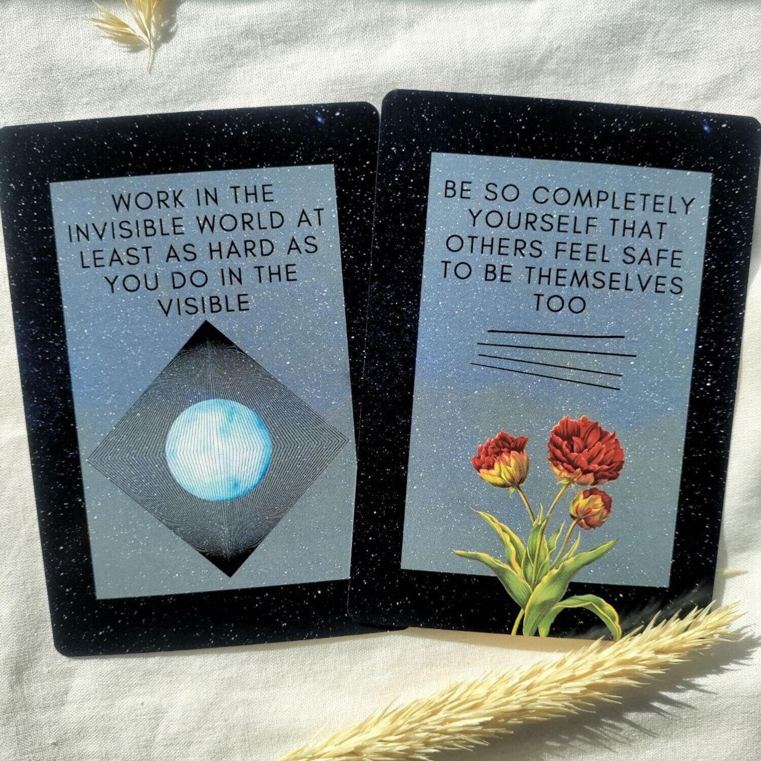 Daily Oracle Card Deck Oracle Affirmation Cards Oracle Deck 55 ...