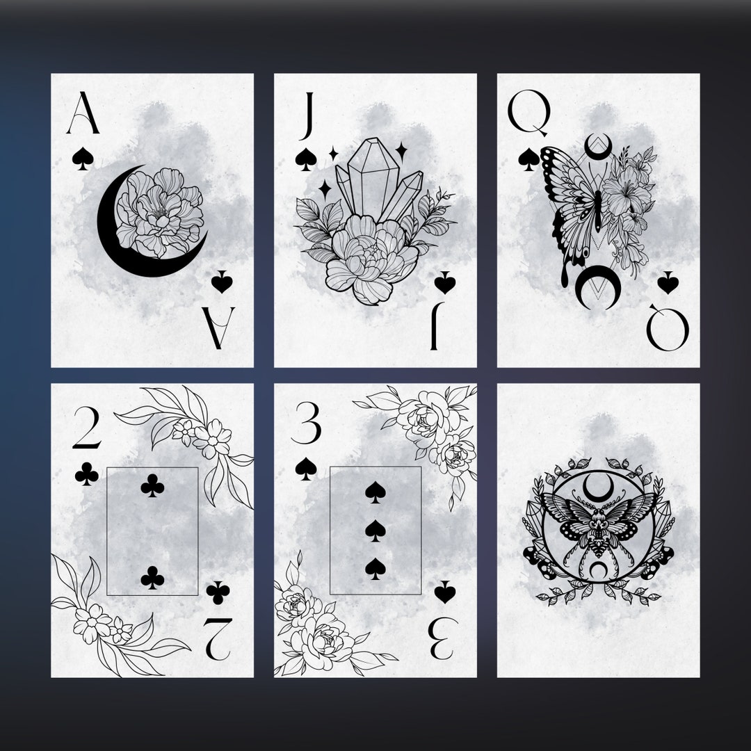 52 Card Deck Standart Playing Cards - Etsy