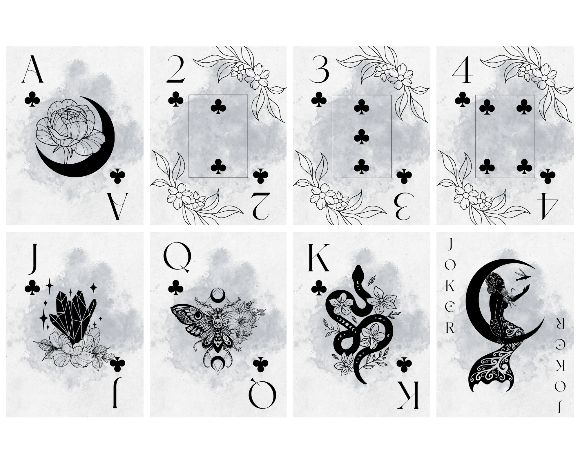 52 Card Deck Standart Playing Cards - Etsy