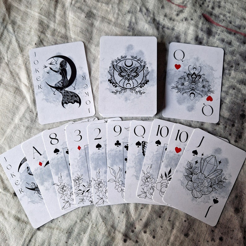 52 Card Deck Standart Playing Cards - Etsy