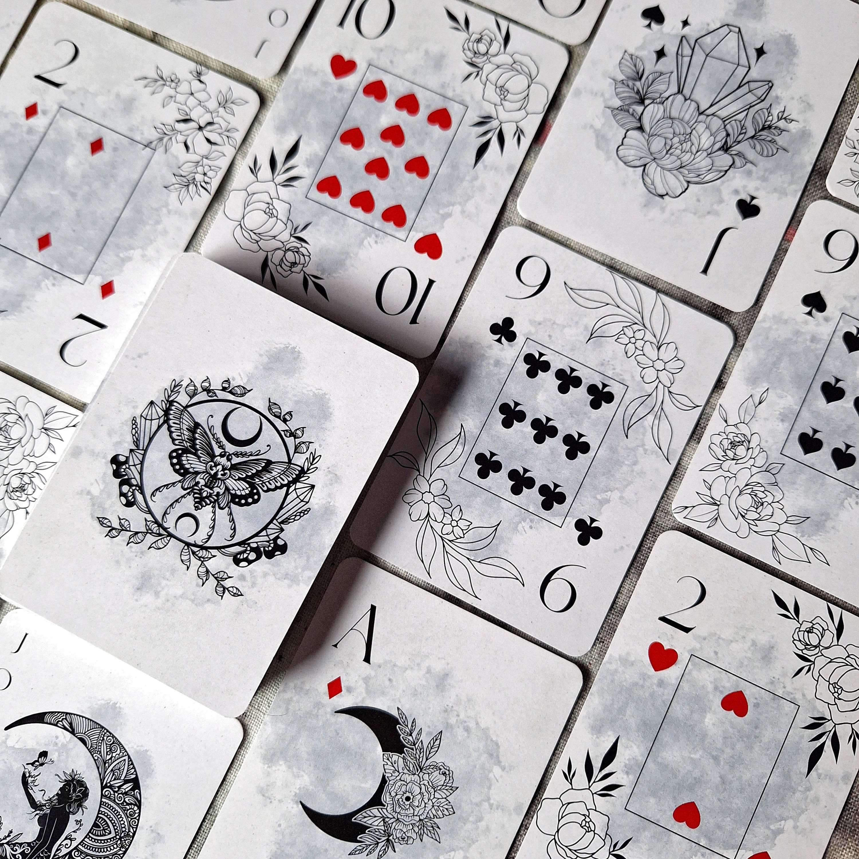 52 Card Deck Standart Playing Cards - Etsy