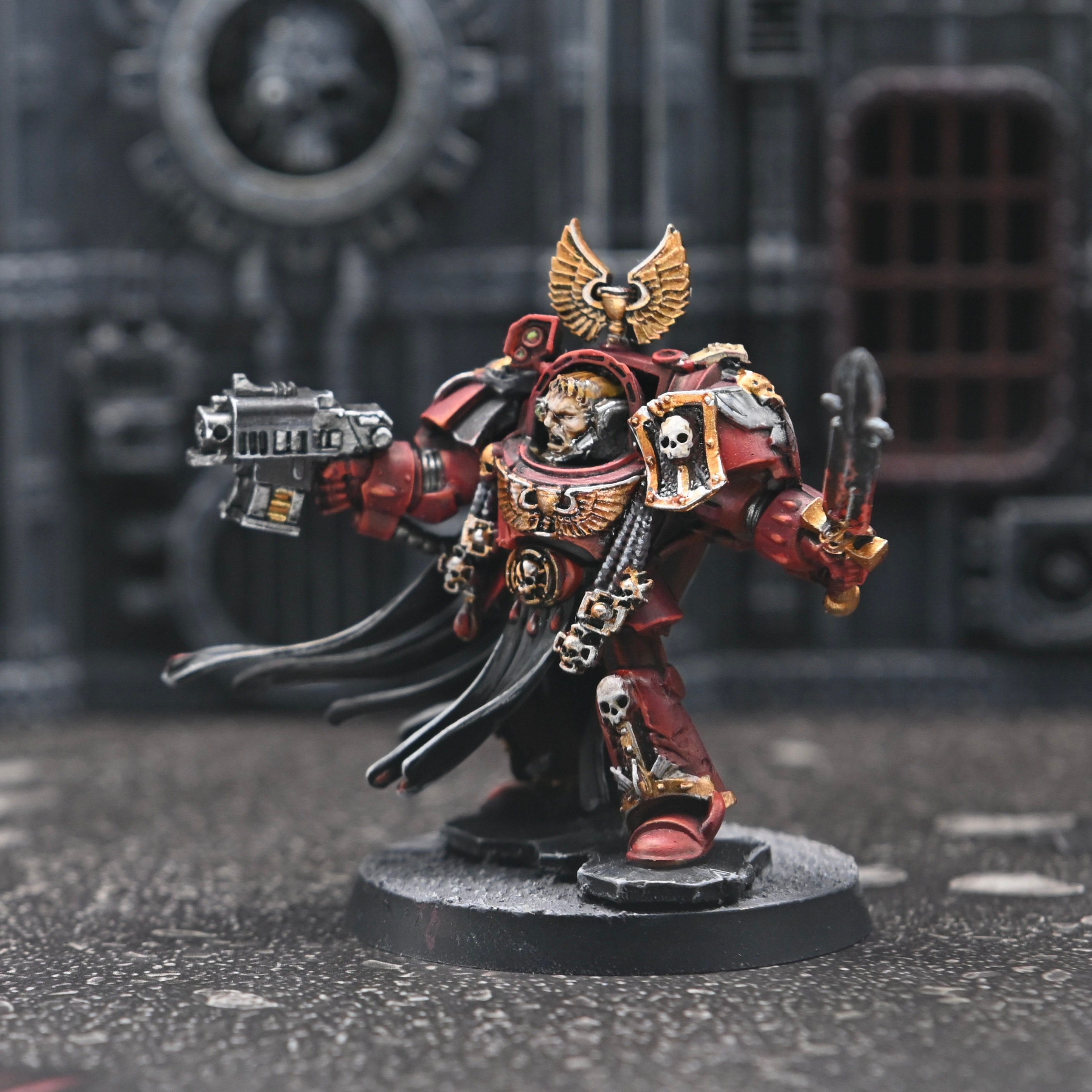 Warhammer 40k, Blood Angels, Space Hulk Terminator Heros, Sergeant ...