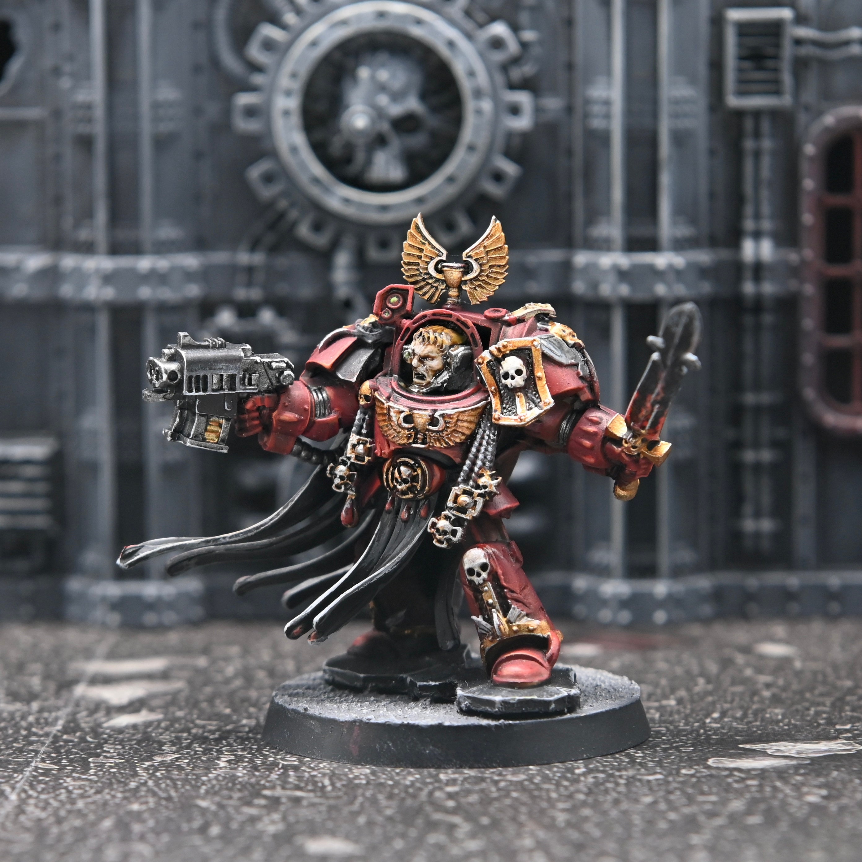 Warhammer 40k, Blood Angels, Space Hulk Terminator Heros, Sergeant ...